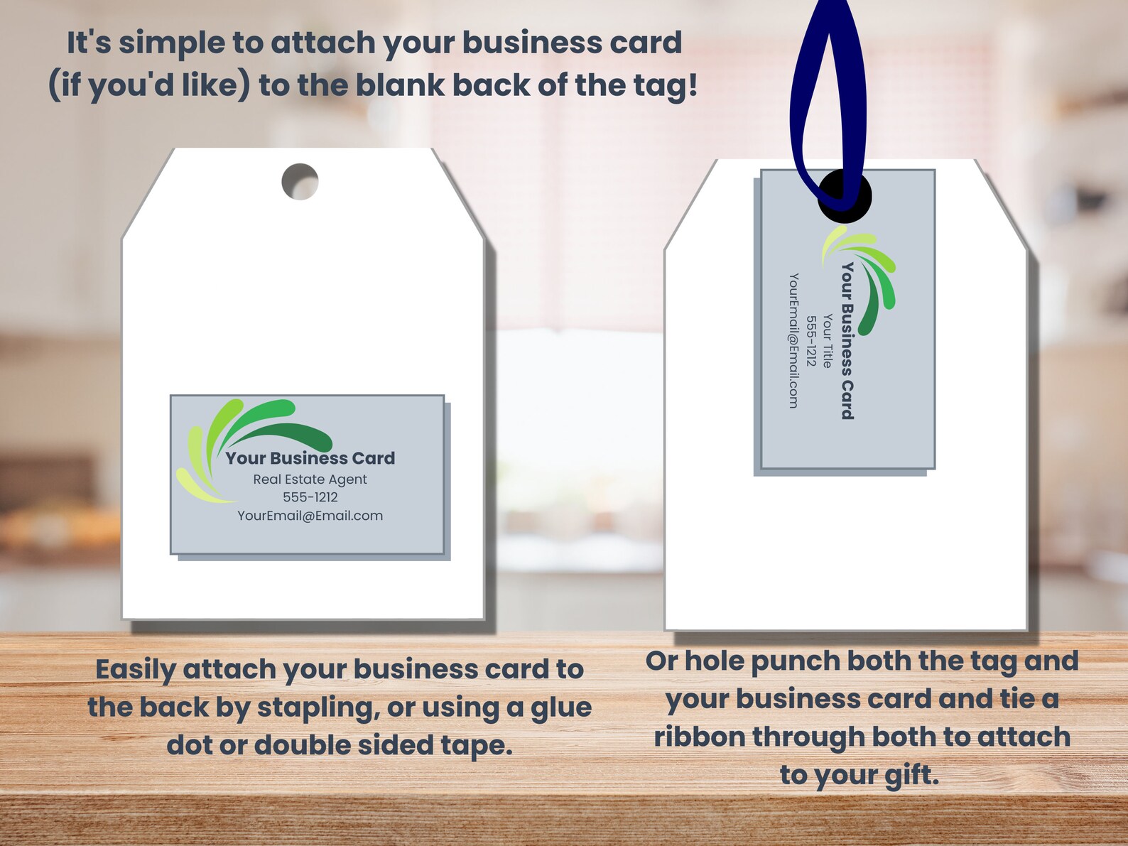 PRINTABLE Summer Pop by Tags | Realtor Popby Plant Tags | Real Estate ...