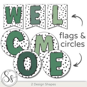 Eucalyptus Themed Classroom Welcome Board, Printable Downloads, Digital ...