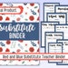 Red and Blue Flowers Substitute Teacher Binder, Printable Downloads ...