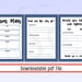 Red and Blue Flowers Substitute Teacher Binder, Printable Downloads ...