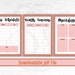 Pink Boho Aesthetics Substitute Teacher Binder, Printable Downloads ...