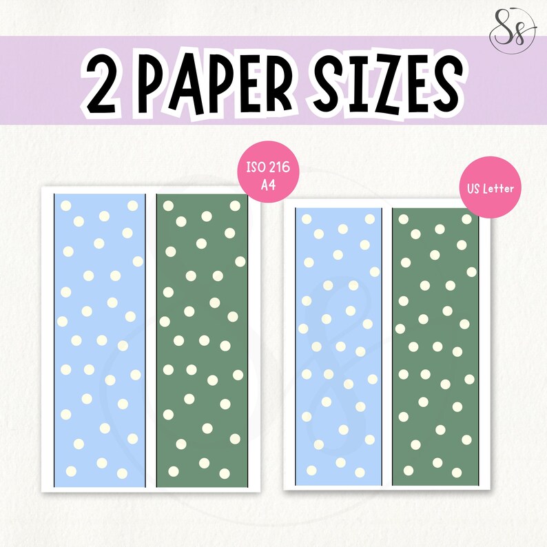 Simple Pastel Printable Bulletin Board Borders, Digital Download Print ...