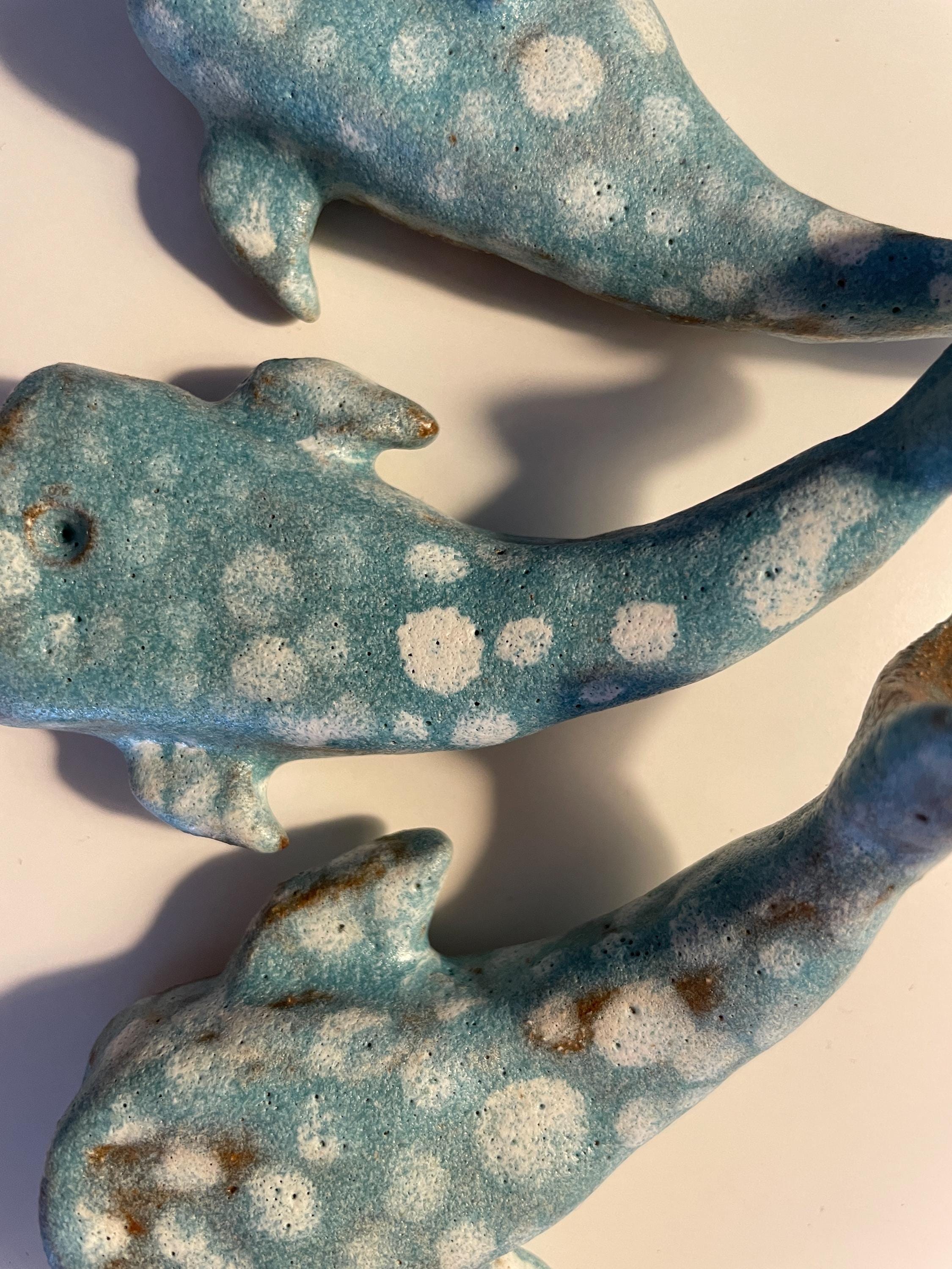 Hand Made Whale Shark Paper Weights/ornaments Sealife Sculptures - Etsy