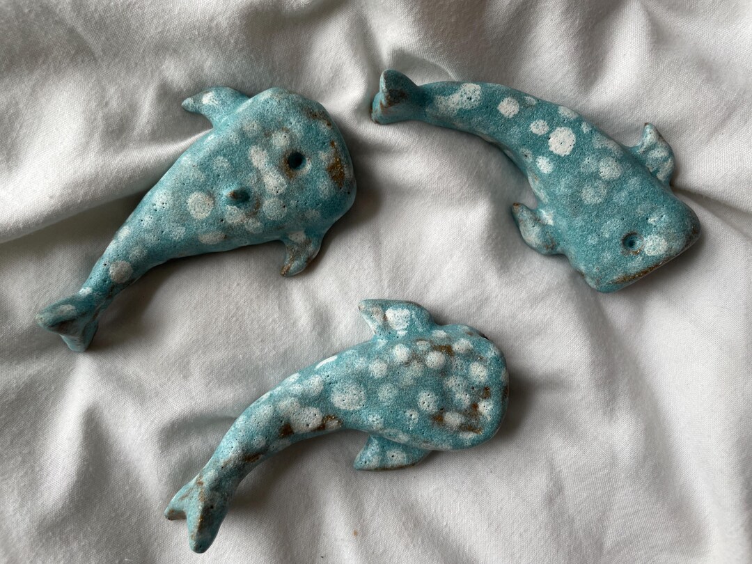 Hand Made Whale Shark Paper Weights/ornaments Sealife Sculptures - Etsy