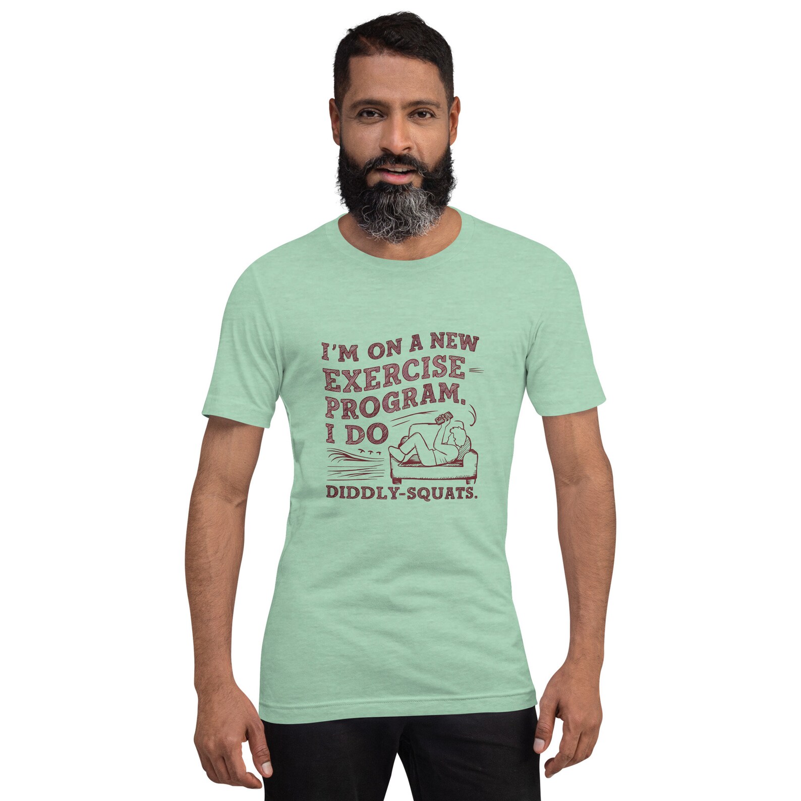 Diddly-squats Exercise Program. Unisex T-shirt With Funny Quotes. - Etsy