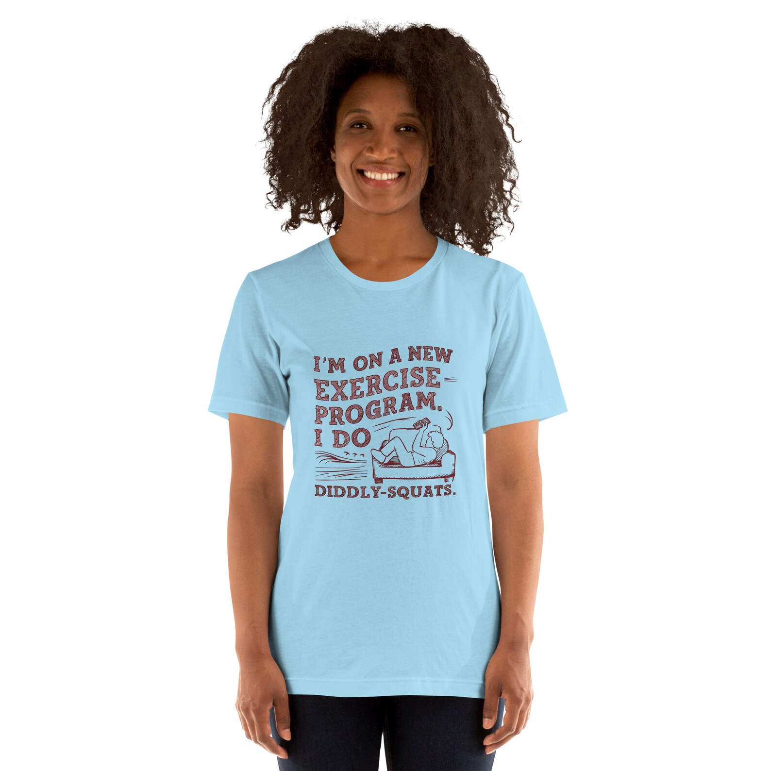 Diddly-squats Exercise Program. Unisex T-shirt With Funny Quotes. - Etsy