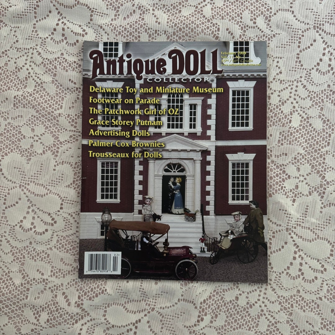 Antique Doll Collector Magazine Vol. 11 #1 - Etsy