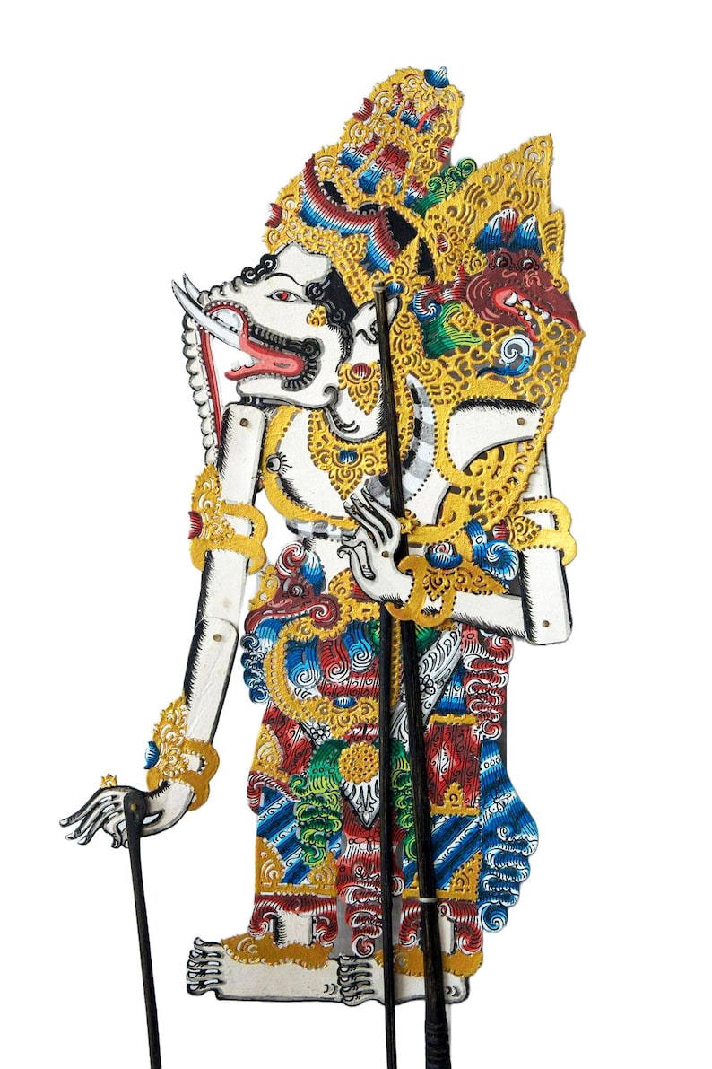 Wayang Kulit - Dewa Ganesha Balinese Shadow Puppet Indo-pacific Art - Etsy