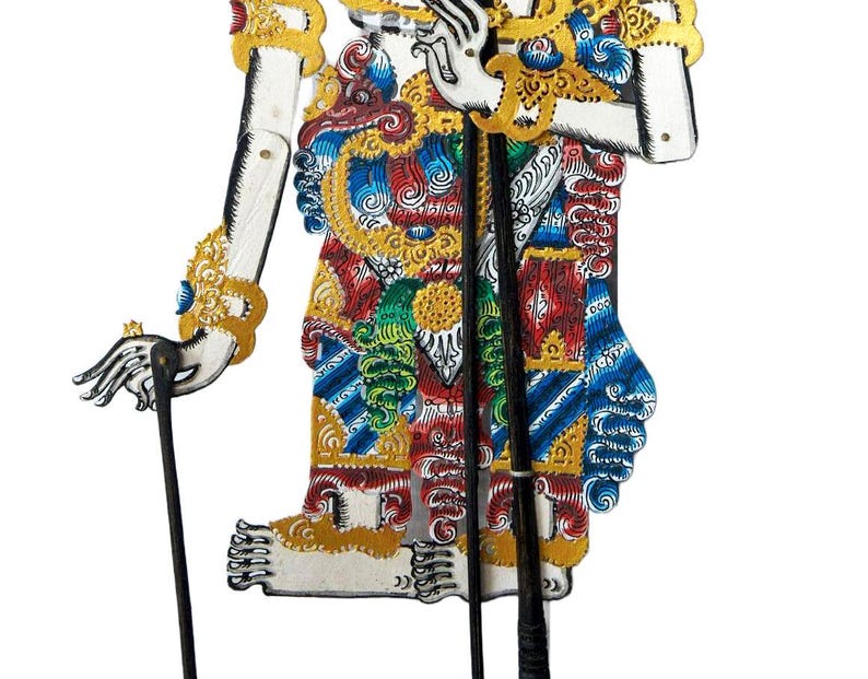 Wayang Kulit - Dewa Ganesha Balinese Shadow Puppet Indo-pacific Art - Etsy