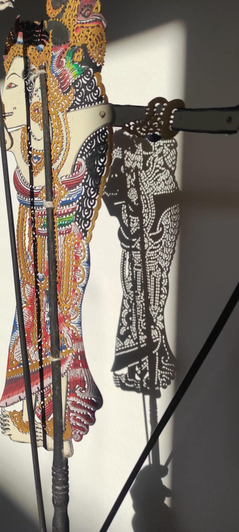 Wayang Kulit - Dewa Sita Balinese Shadow Puppet - Indo-pacific Art - Etsy