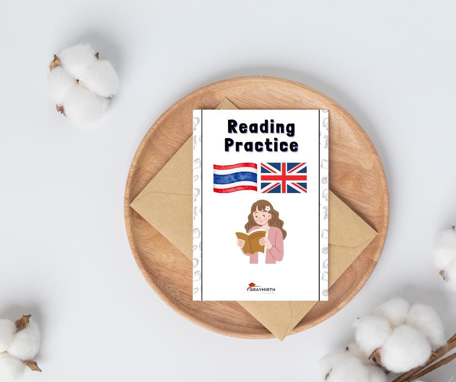 Phonics | Reading | Listening| Vocabulary| Thai | English | Mp3 | 20 ...