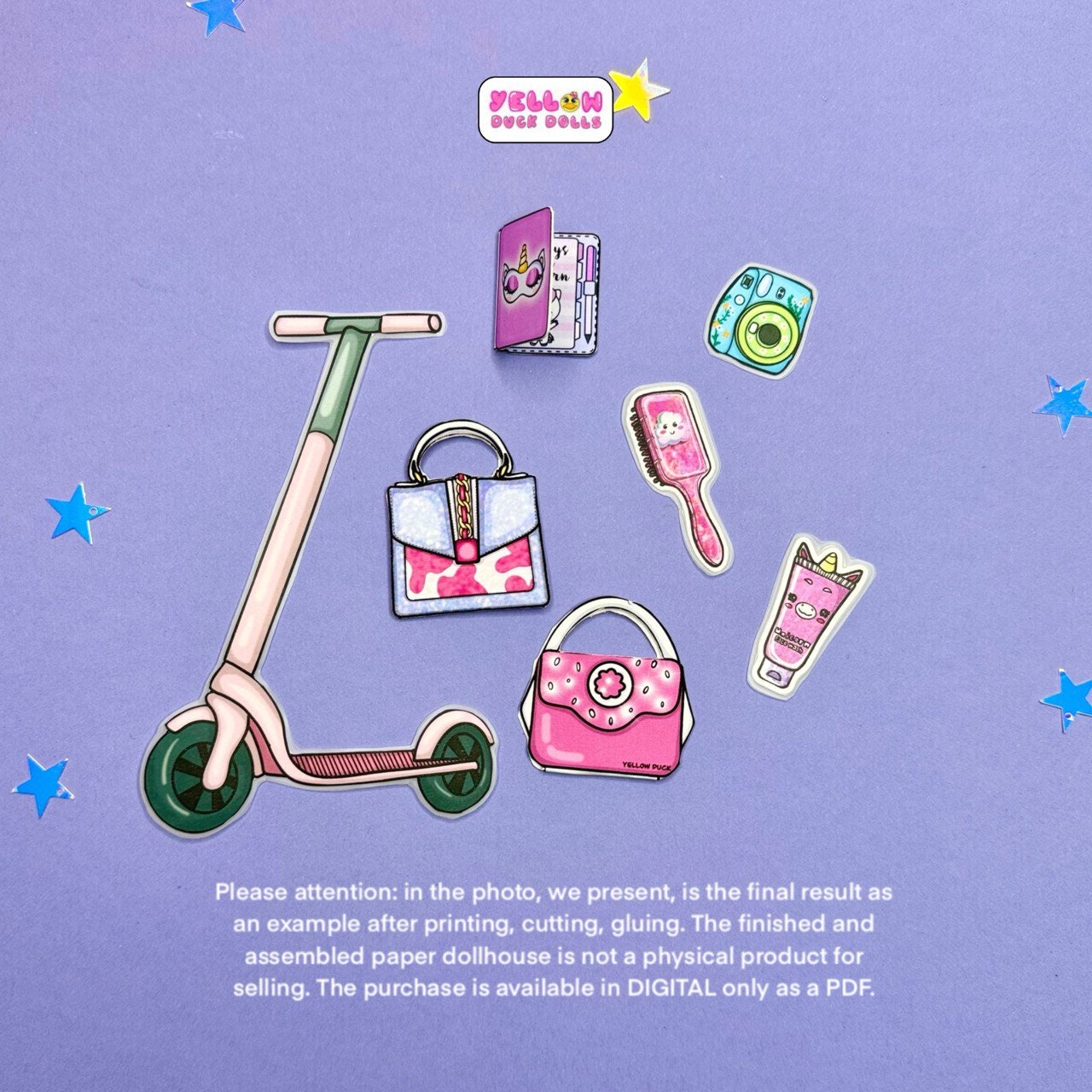 Printable Paper Dolls Dress up Kit, DIY, Activities for Kids, Instant ...