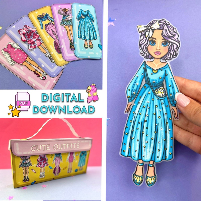 Paper Duck Dolls - Etsy