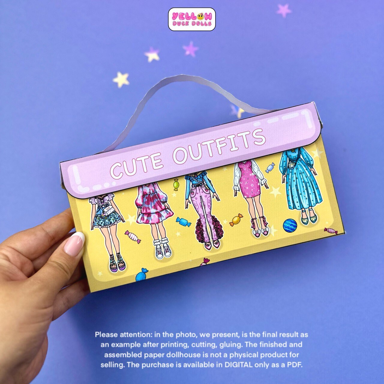 Printable Paper Dolls Dress up Kit, DIY, Activities for Kids, Instant ...