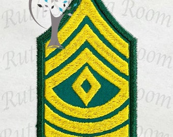 First Sergeant Patch - Etsy
