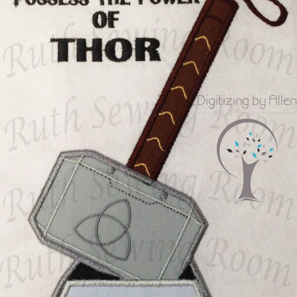 Hammer Applique - Etsy