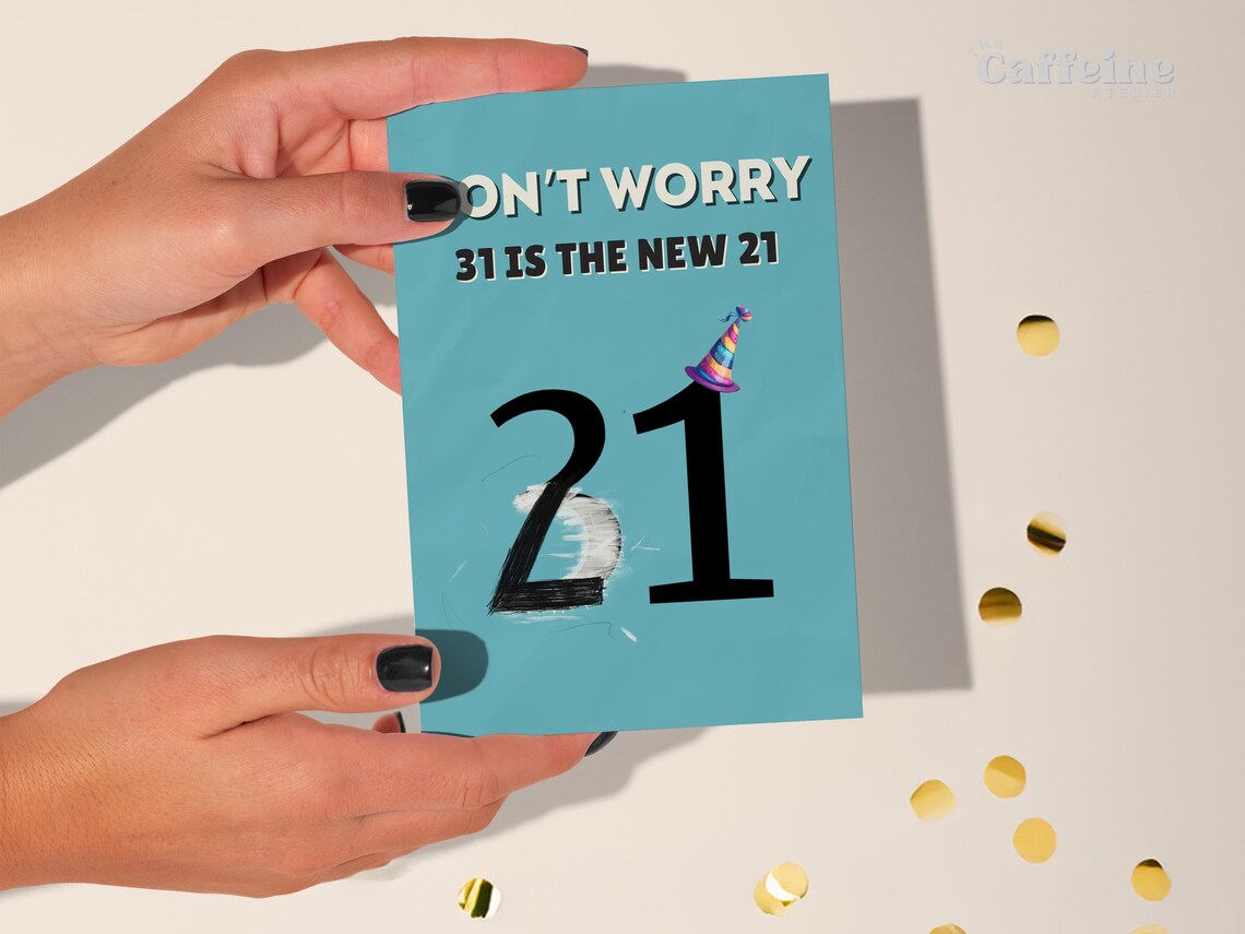 Funny 31st Birthday Card Greeting Card for Partner, Boyfriend ...