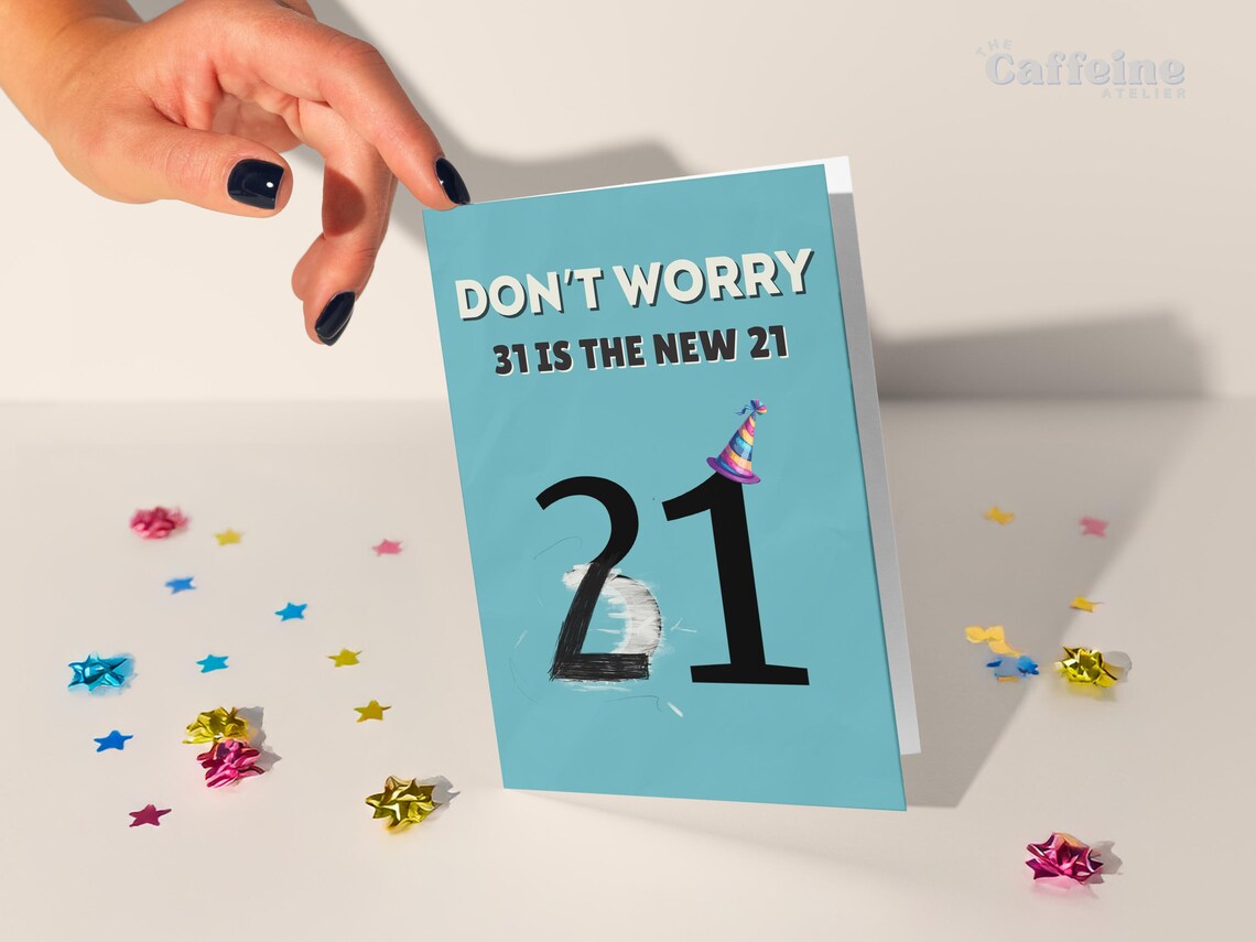 Funny 31st Birthday Card Greeting Card for Partner, Boyfriend ...