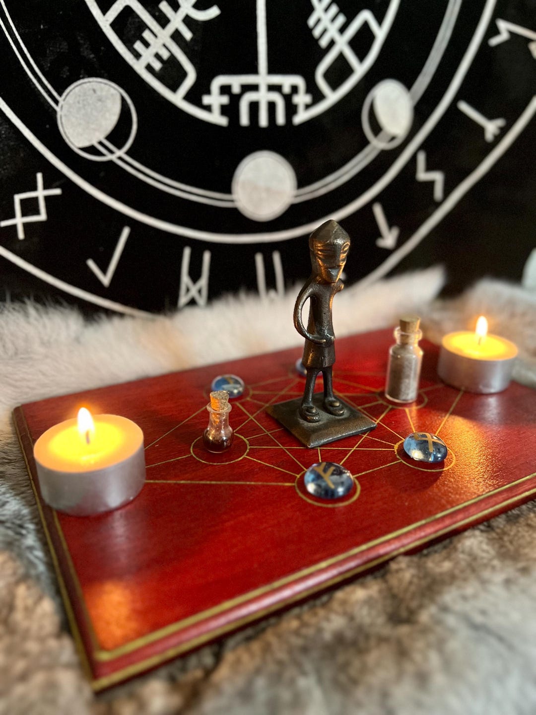 Yggdrasil Altar Board | World Tree | Altar Tray | - Etsy