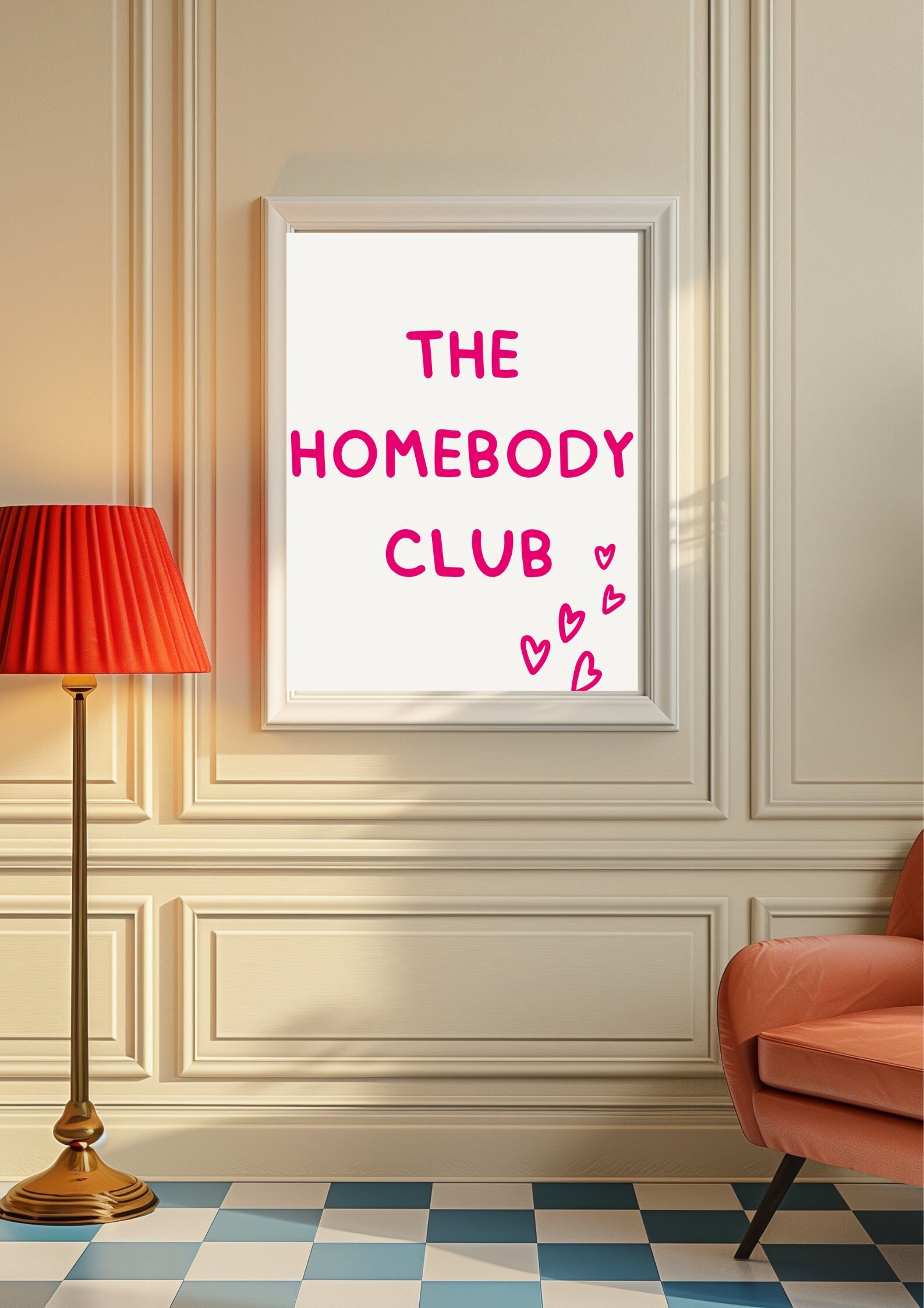 Homebody Club Poster - Etsy