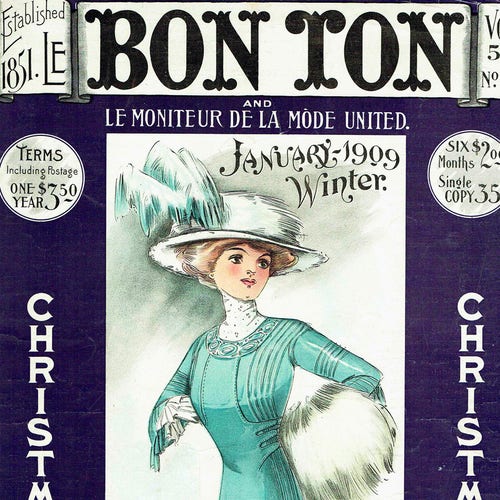 1900s Le Bon Ton Ladies' Sewing Pattern Catalog and - Etsy