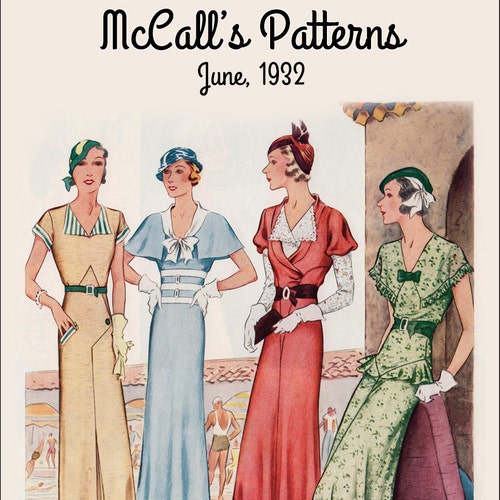 Vintage Sewing Pattern Advertisement Collection Mccall's - Etsy