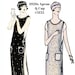 Vintage Sewing Pattern Ladies' 1920s Robe De Style Brisac Couture Dress ...