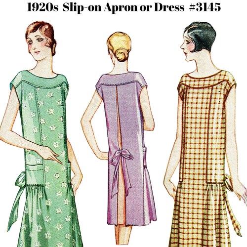 Vintage Sewing Pattern Ladies' 1920s Flapper Dress 3056 - Etsy