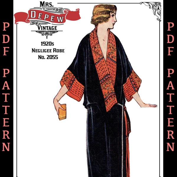 1920s Sewing Pattern - Etsy