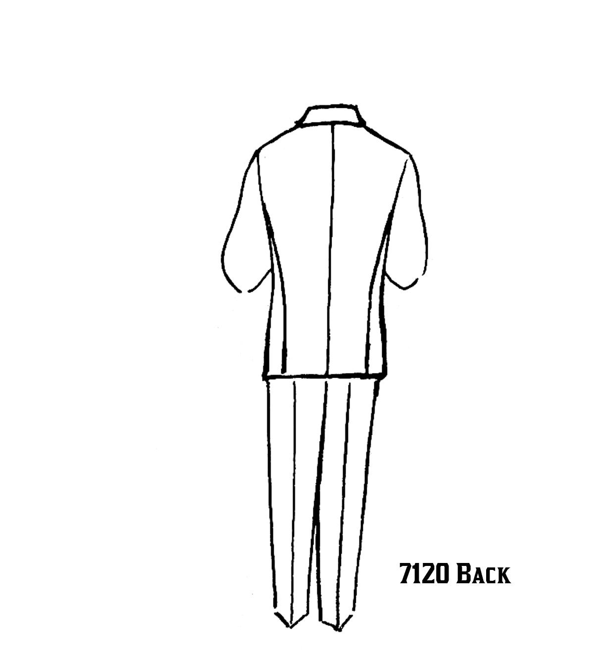Menswear Vintage Sewing Pattern Men's Formal Tuxedo Jacket and Trousers ...