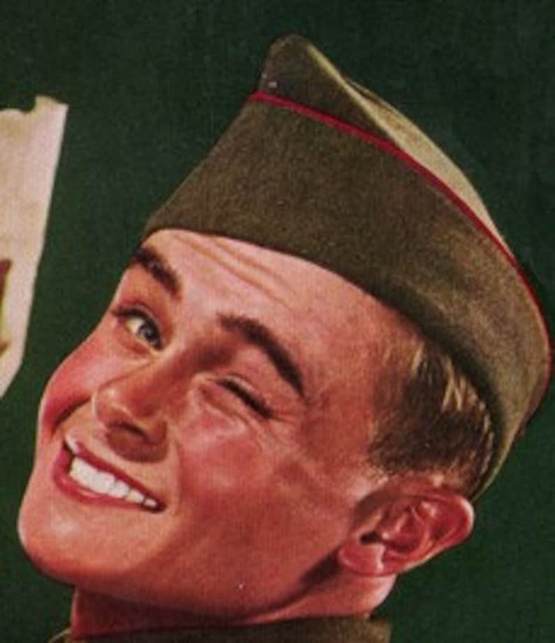 Menswear 1940s Vintage Sewing Pattern WWII Era Flight Cap - Etsy