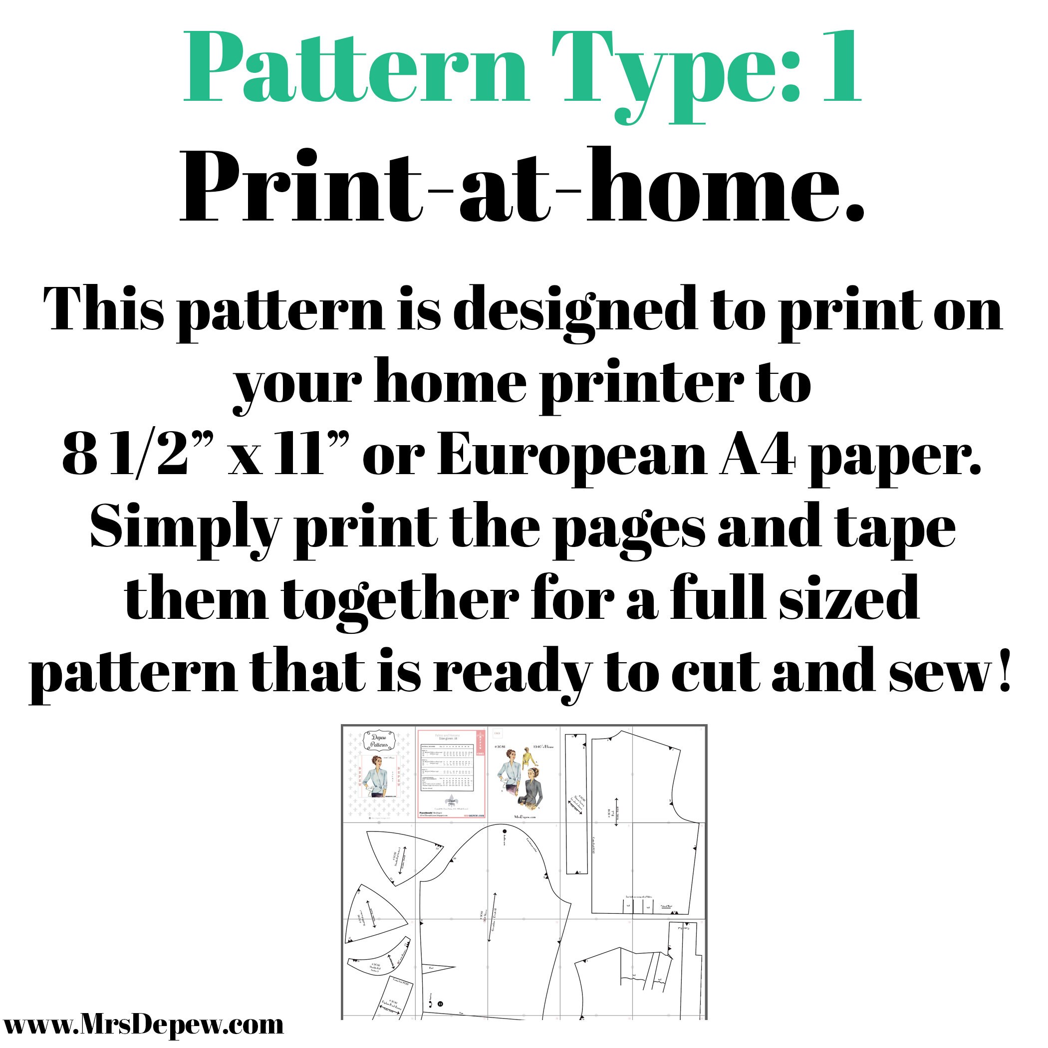 Vintage Sewing Pattern 1940s Ladies' Ranch Pants Trouser | Etsy