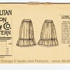 1900s Vintage Sewing Pattern 1908 Ladies' Shirt Waist Blouse 42 Bust ...