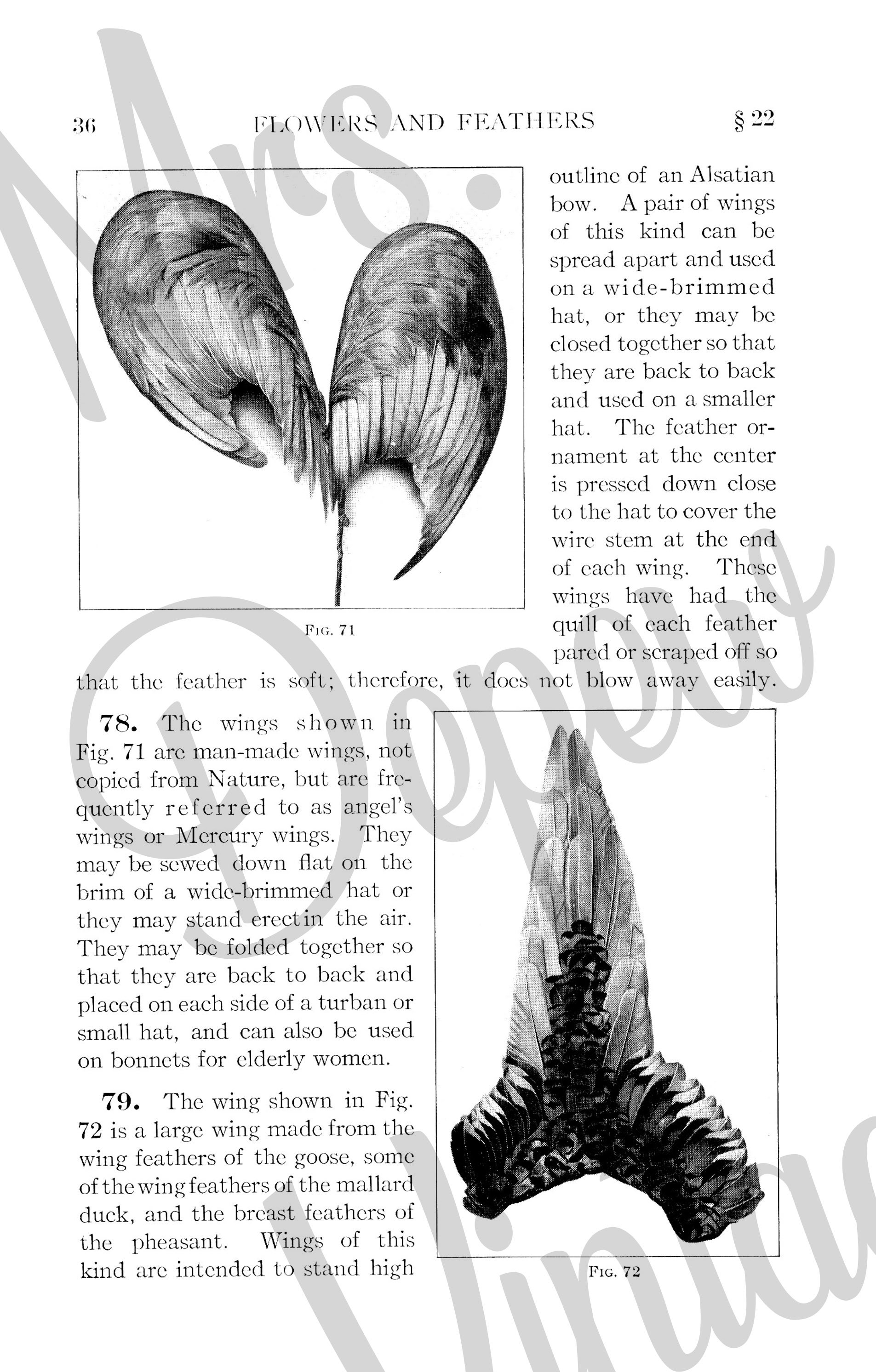 Vintage Woman's Institute Millinery Book 1910s Flowers and | Etsy