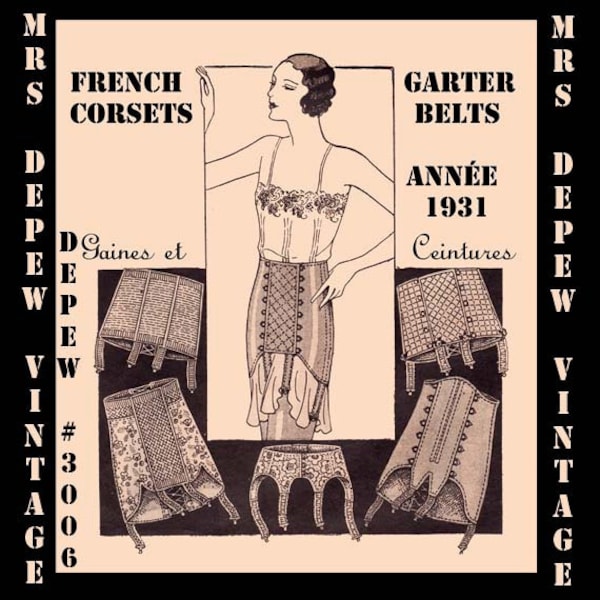 Girdle Pattern - Etsy