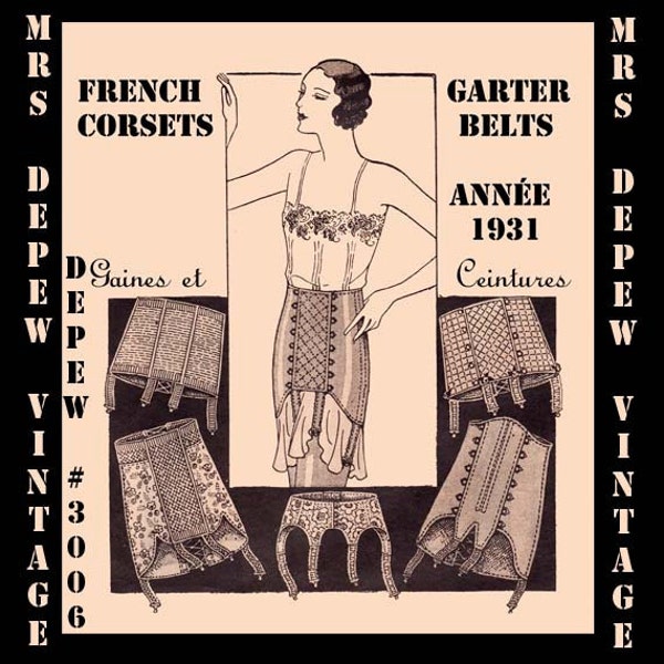 1890s Corset Pattern Swiss Riding Corset PDF Digital - Etsy Canada
