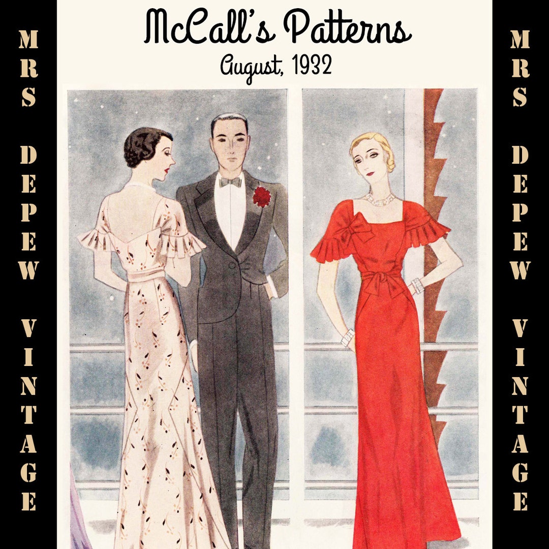 Vintage Sewing Pattern Advertisement Collection Mccall's Magazine ...