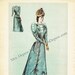 1800s Le Bon Ton Ladies' Sewing Pattern Catalog and Fashion Magazine ...