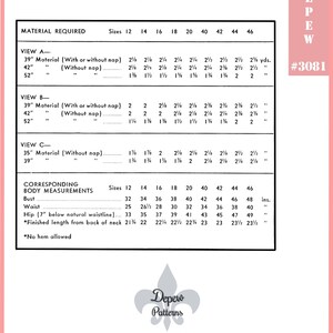 Vintage Sewing Pattern 1940's Ladies' Wrap Peplum Blouse 38 Bust #3081 ...