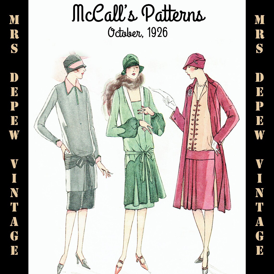 Vintage Sewing Pattern Advertisement Collection Mccall's - Etsy