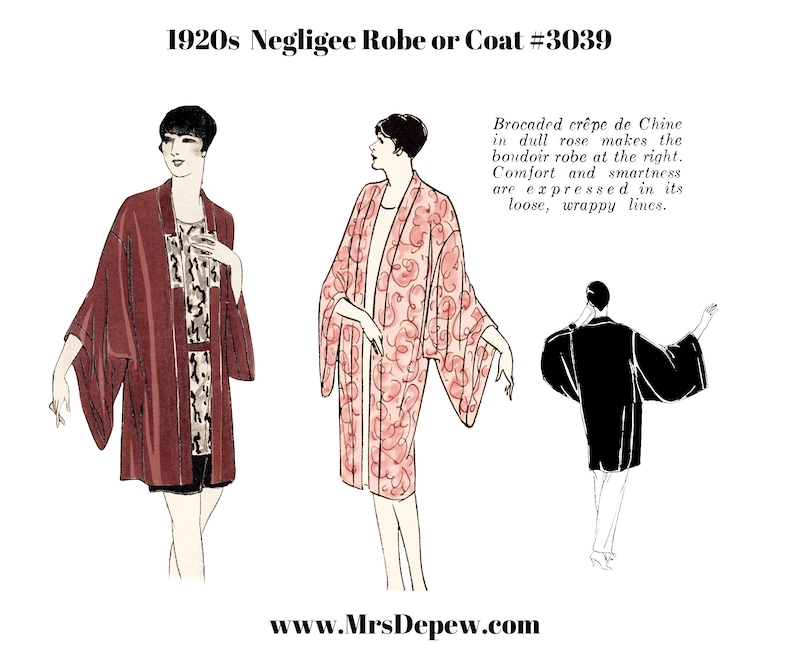 Vintage Sewing Pattern Instructions 1920s Flapper Easy - Etsy