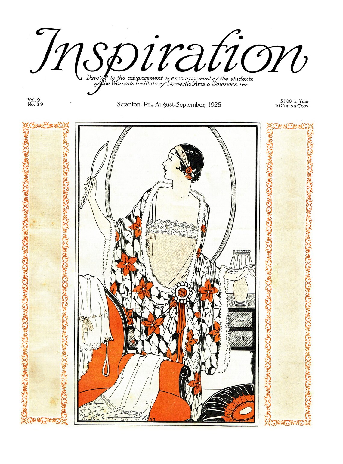 Vintage Sewing Magazine August September 1925 Inspiration Magazine ...
