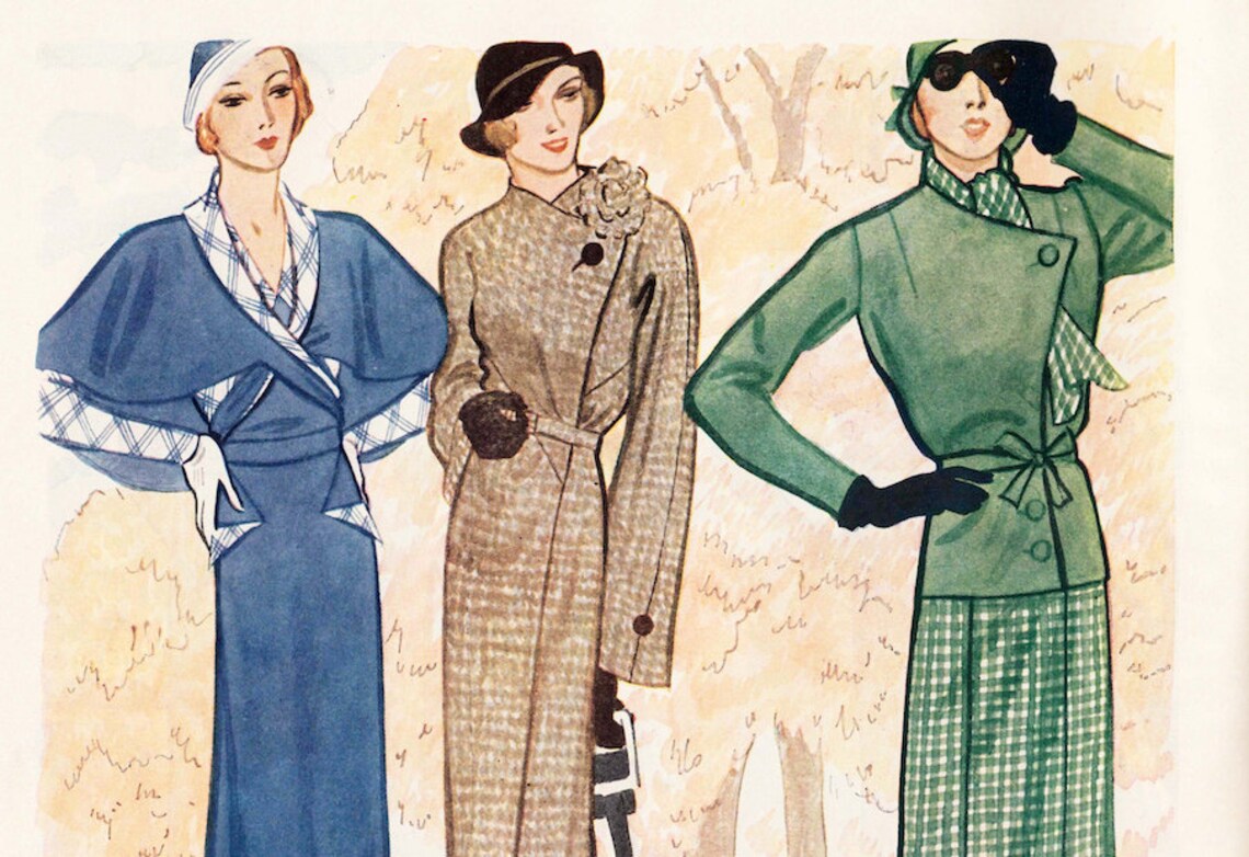 Vintage Sewing Pattern Advertisement Collection Mccall's - Etsy