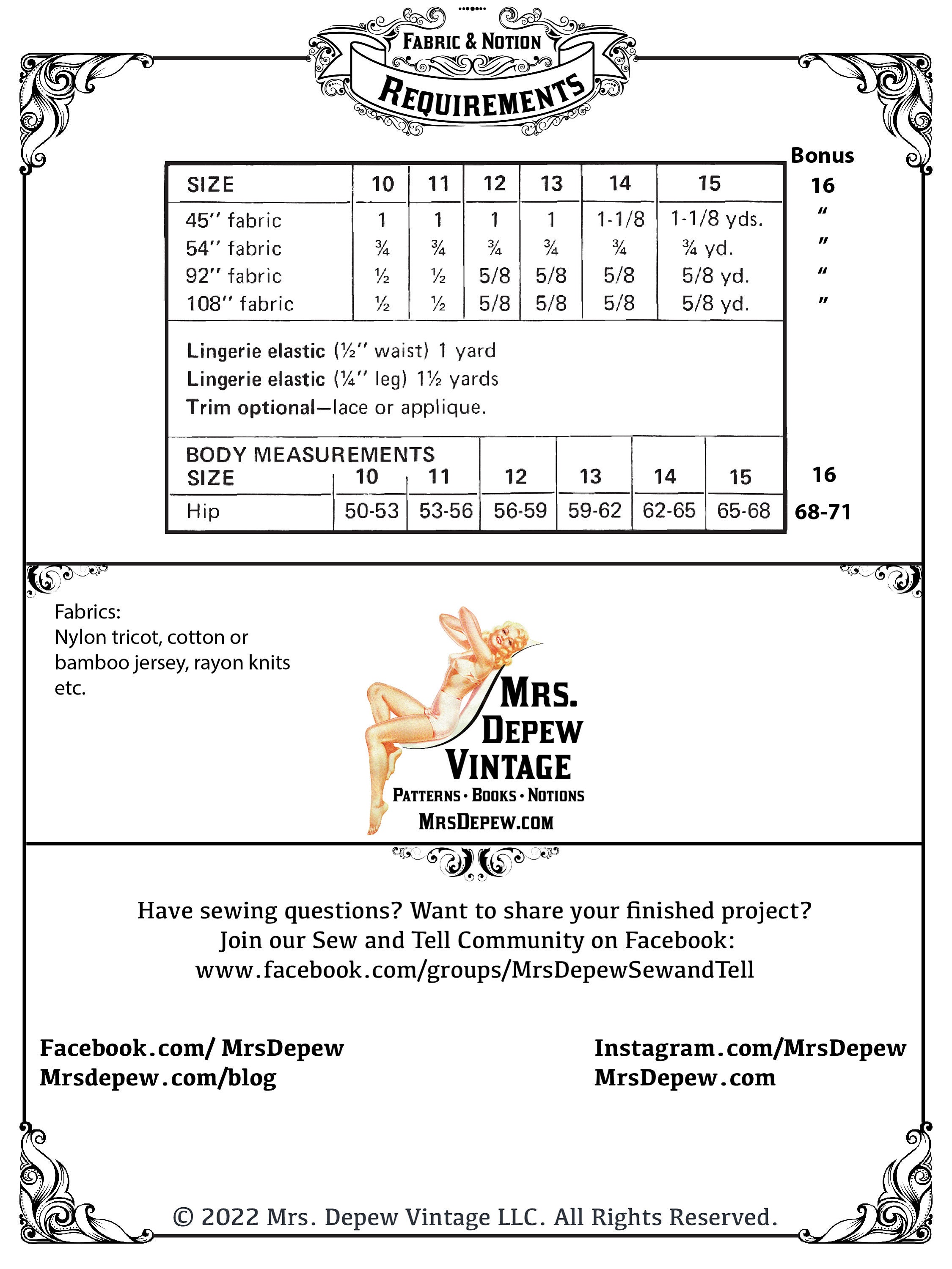 Vintage Style Shapewear Sewing Pattern High Waist Panties | Etsy