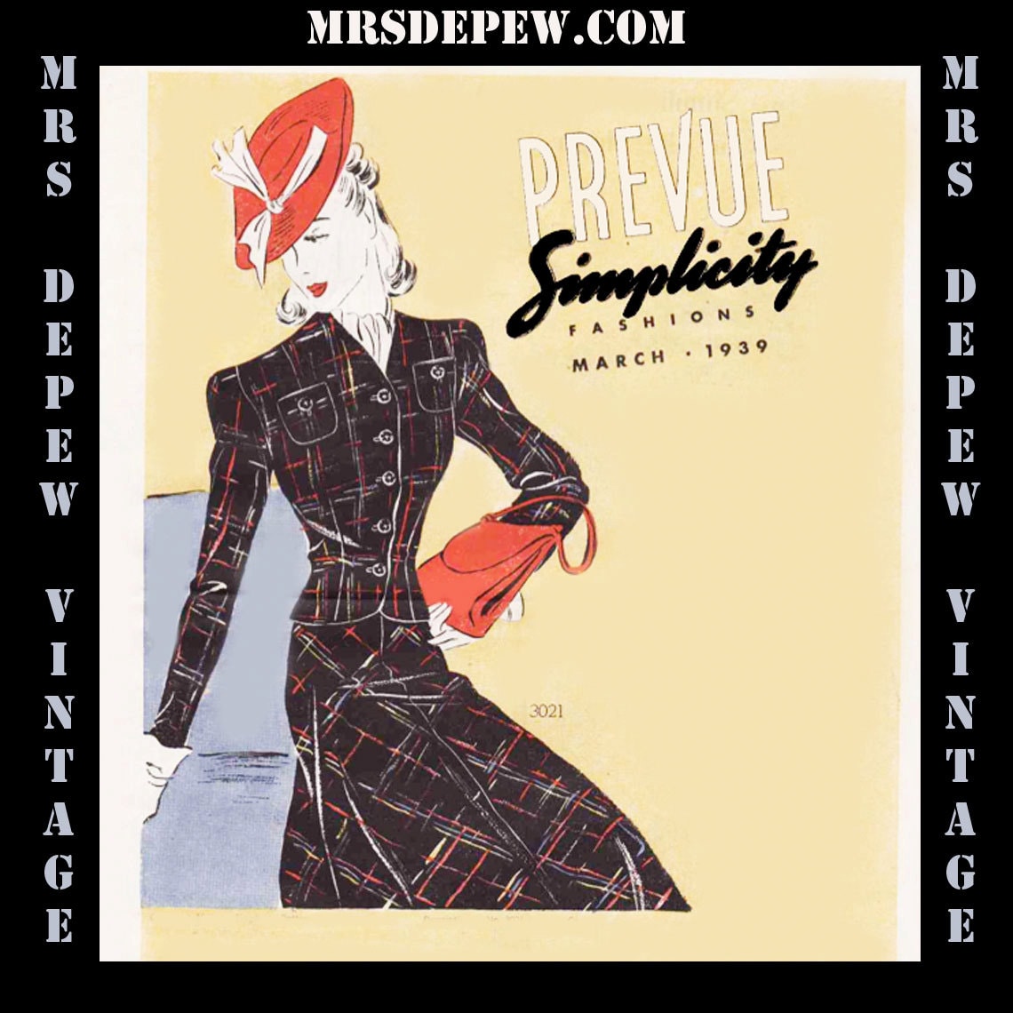 3 Vintage Sewing Pattern Catalogs Simplicity Prevue PDF From | Etsy