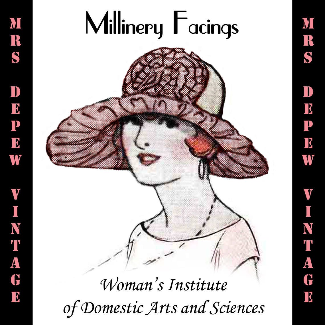 Vintage Woman's Institute Hat-making Book 1920's Millinery Facings ...