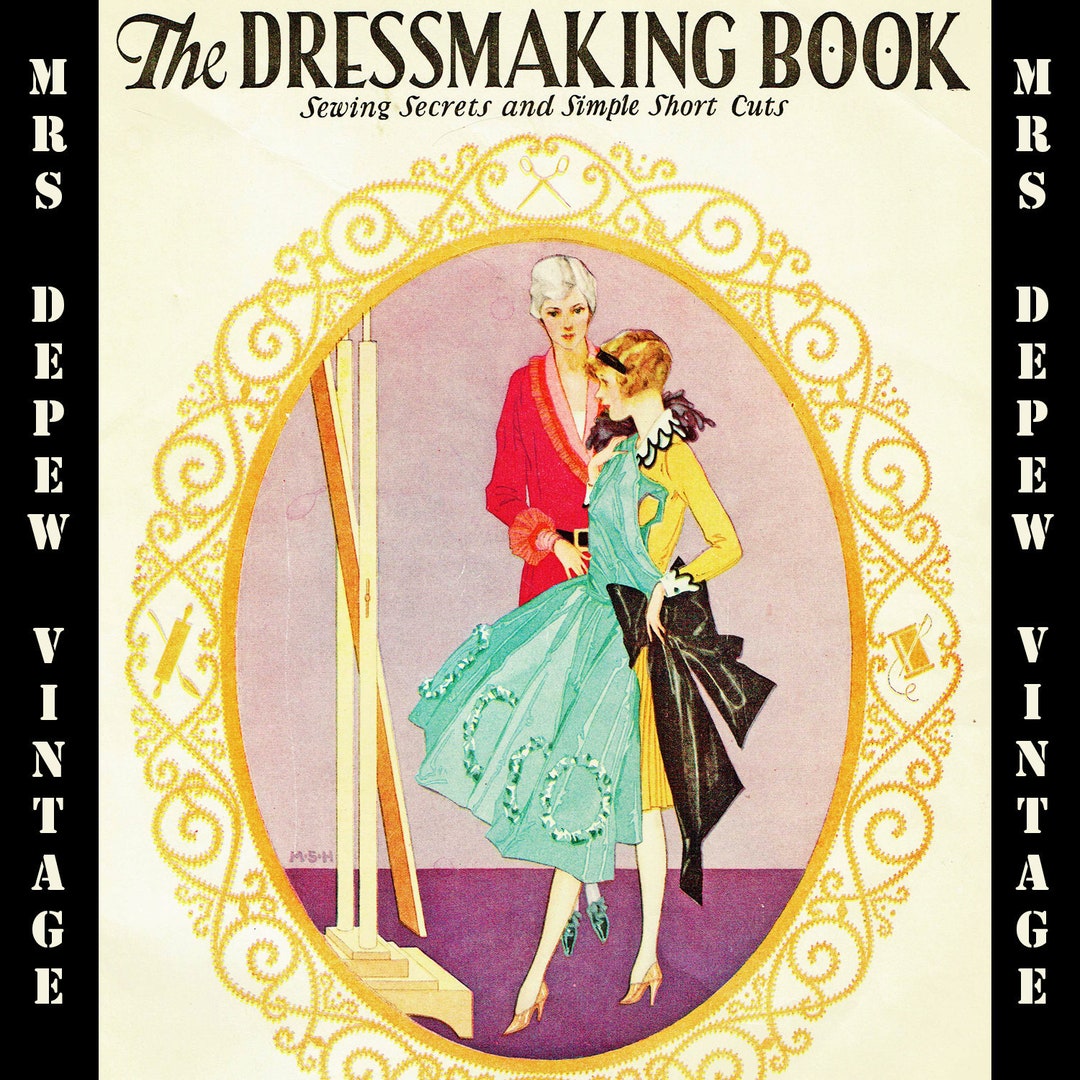 Vintage Sewing Book 1920s Woman's World the Dressmaking Book Sewing ...