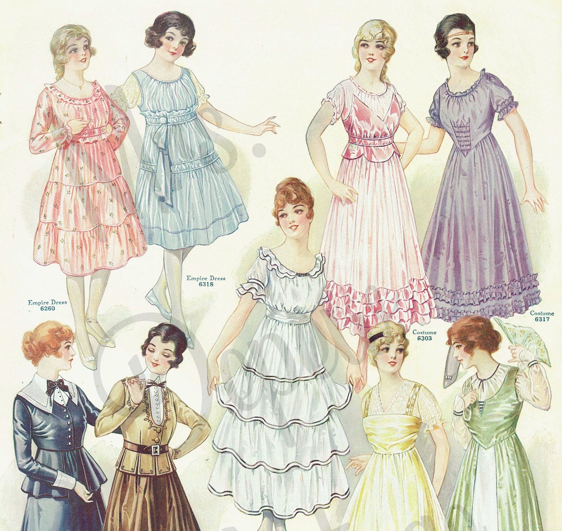 Vintage Large Pattern Catalog Pictorial Review Fashion Book | Etsy