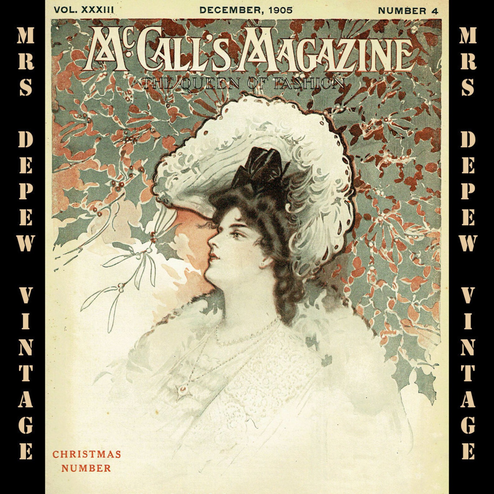 December 1905 Mccall's Magazine Advertising Sewing Patterns 1900s ...
