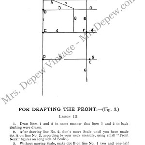Antique 1800s Rood Dress Makers' Magic Scale Tailor System Sewing ...